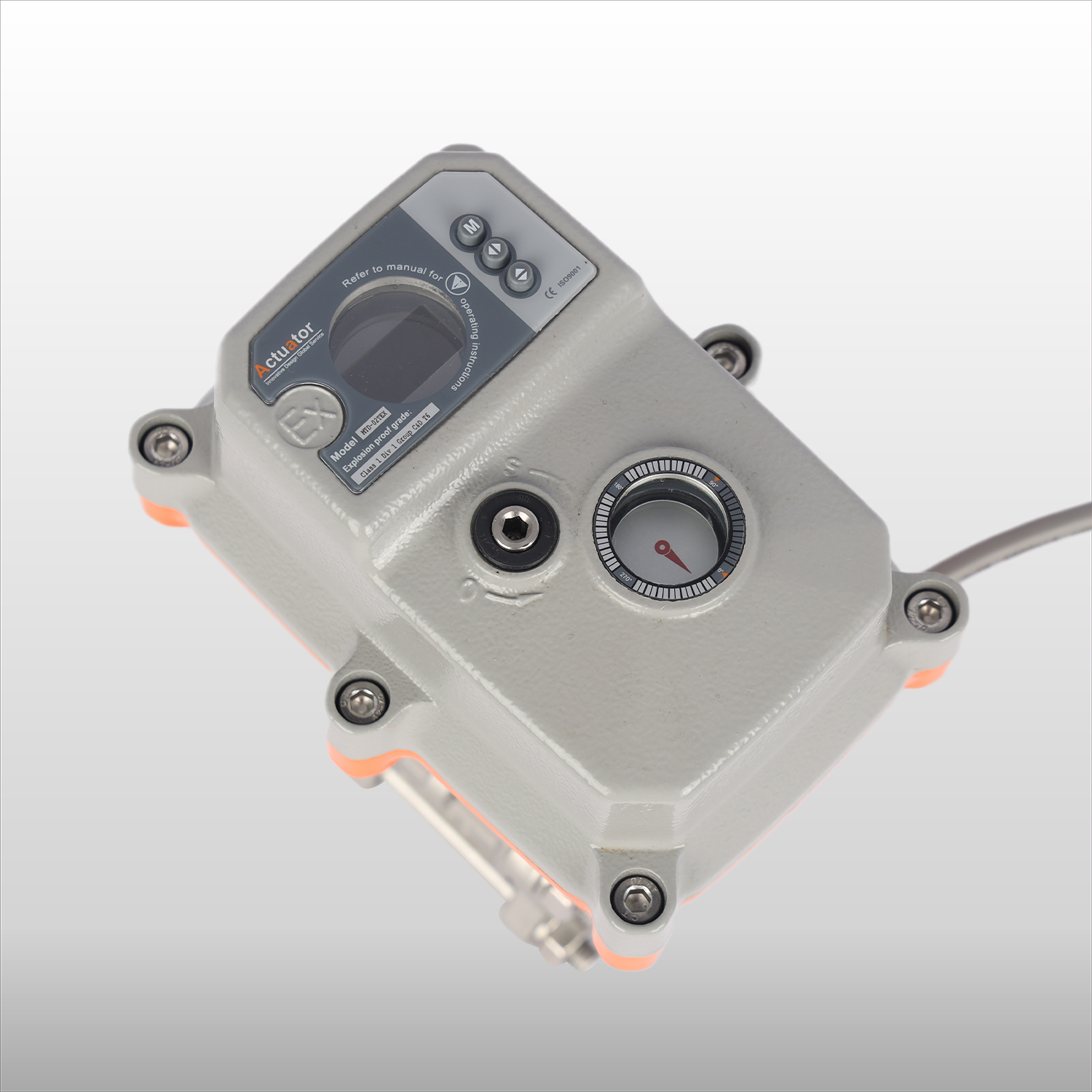 Explosion-Proof SS Ball Valve with Modulating Control - MTD Actuator Valve