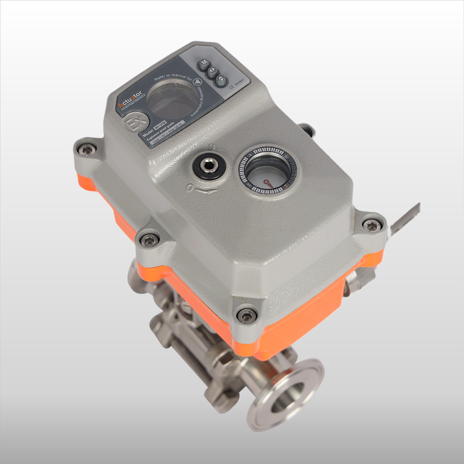 3-piece Sanitary Modulating Ex Explosion Proof Ball Valve - MTD ...