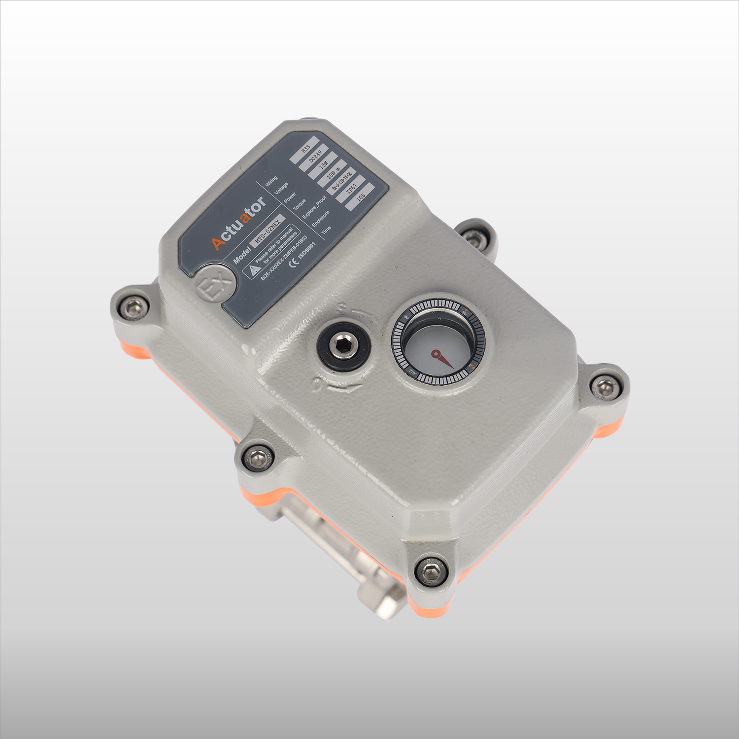 Durable SS 3-Piece Ball Valve for Explosive Environments - MTD Actuator ...